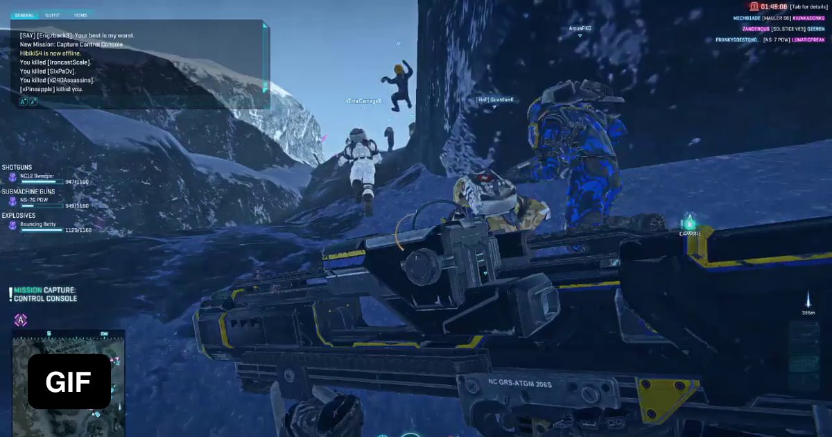 Camera guided missile! (Planetside 2) - 9GAG