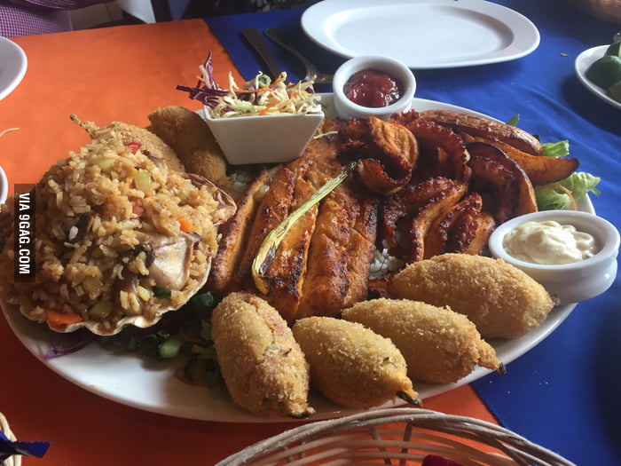 Just some Mexican seafood. - 9GAG