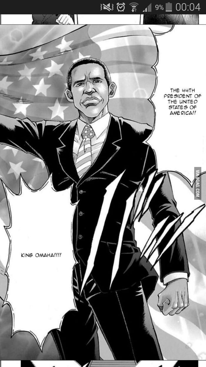 That moment you see Obama in a manga (gamble fish) - 9GAG