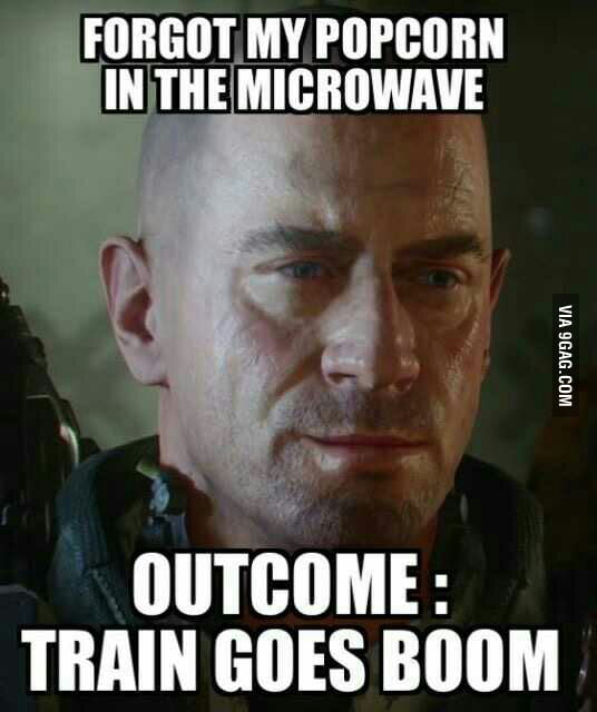 Train go boom - 9GAG