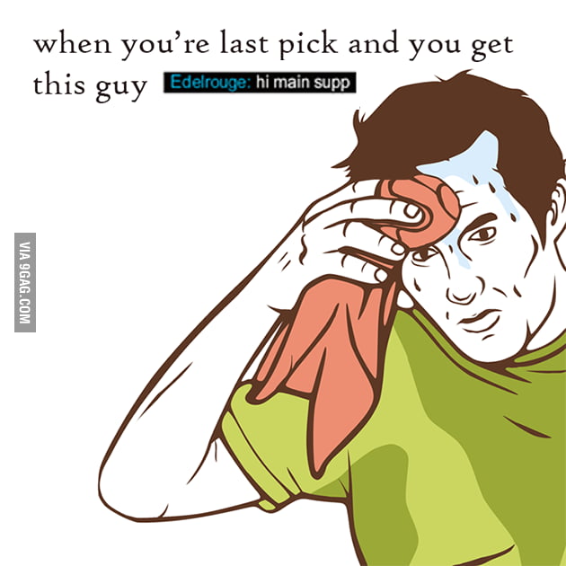 When you're last pick... - 9GAG