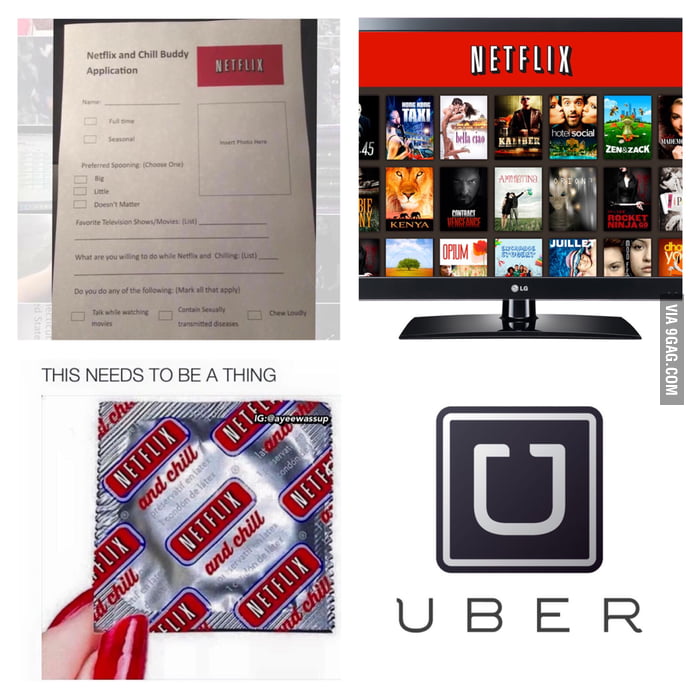 Netflix and chill starter pack - 9GAG