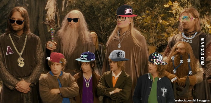 Yolo swaggins and the fellowship of the bling - 9GAG