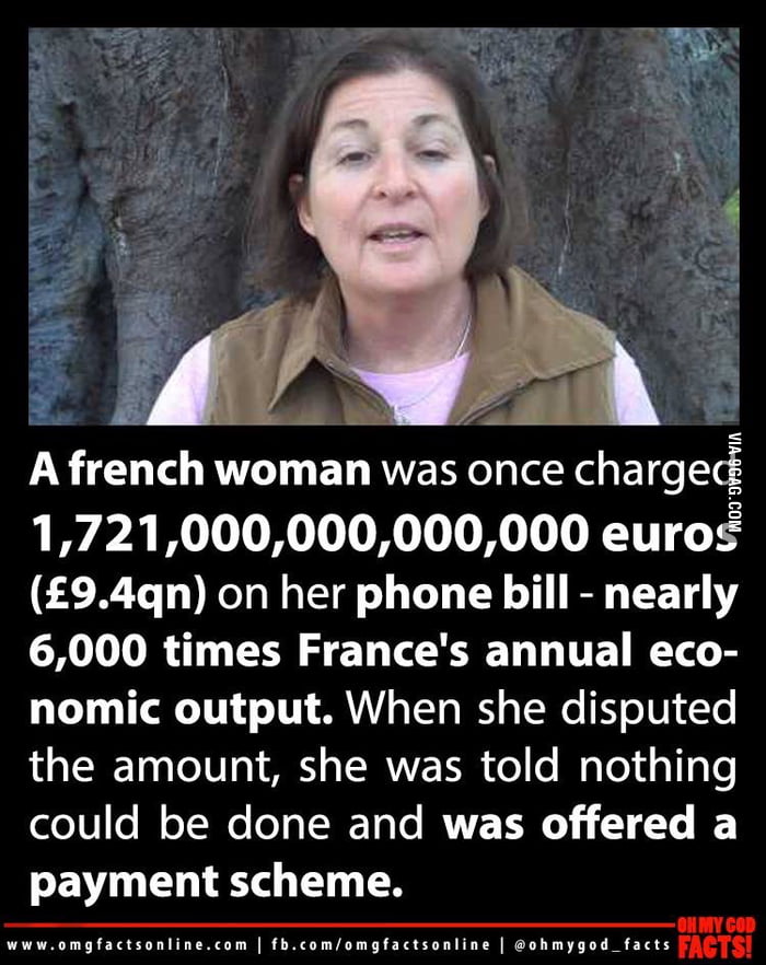 This happens when you make an intergalactic call. - 9GAG