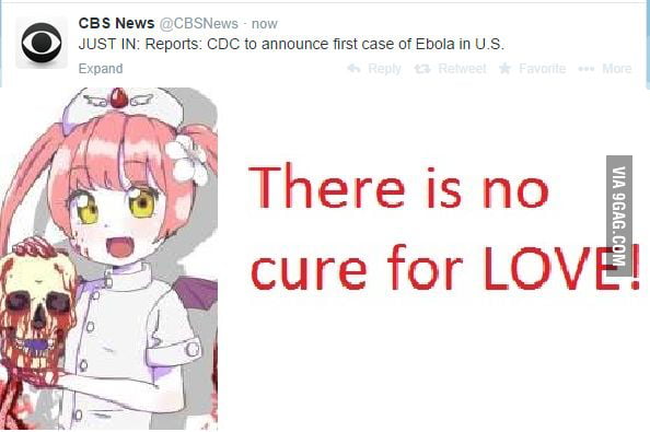 First EBOLA case in the U.S., all hail Ebola-chan, she will protect us ...