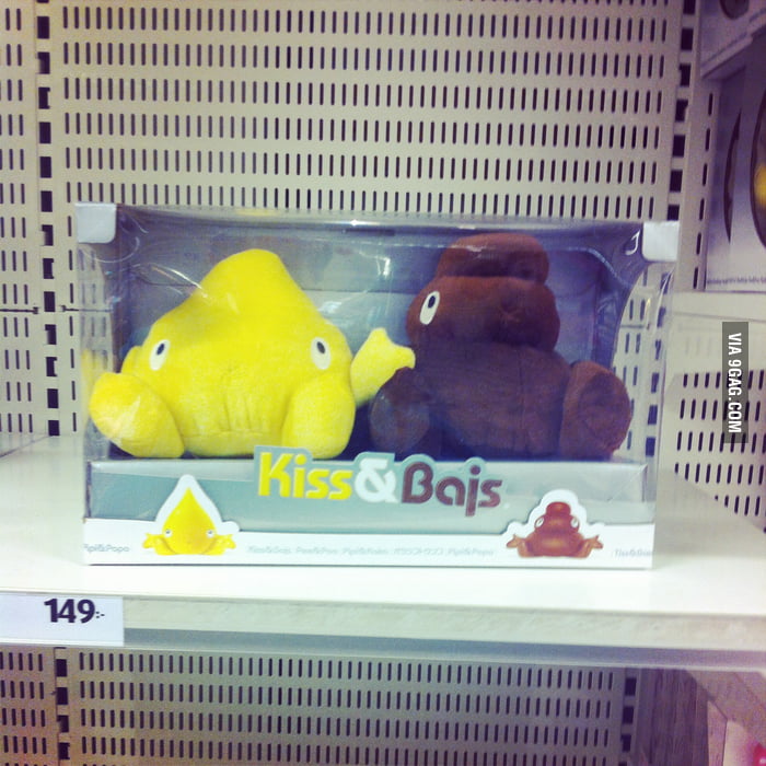 Normal in Sweden. The pee and poop teddybears. - 9GAG