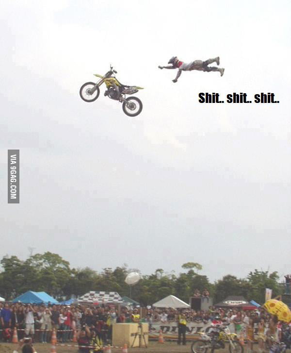 The oh sh*t moment - 9GAG