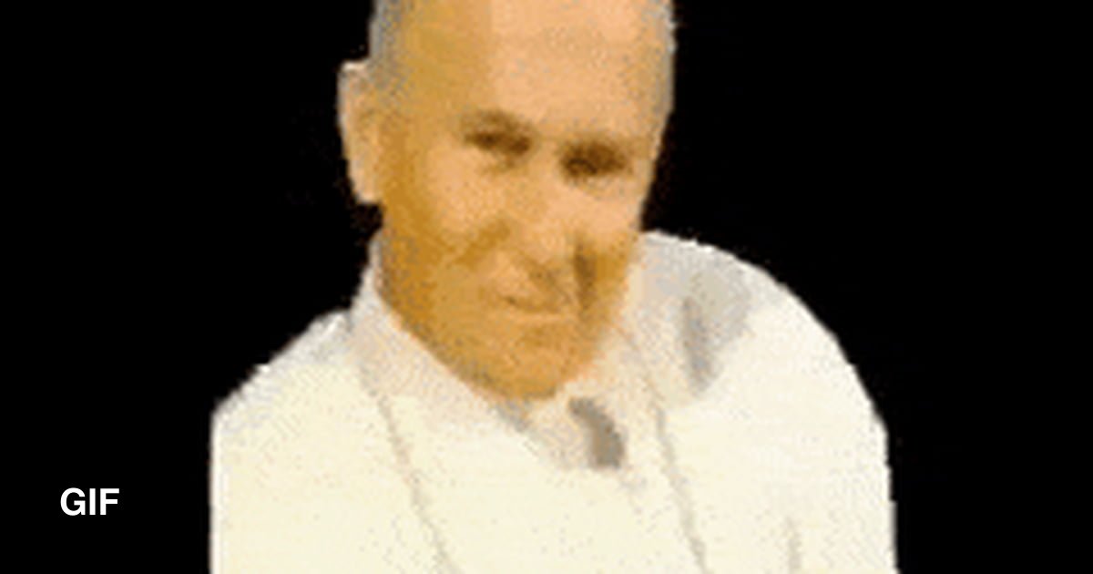 This is a meme in Poland - John Paul II. We call him Pope, a batter ...