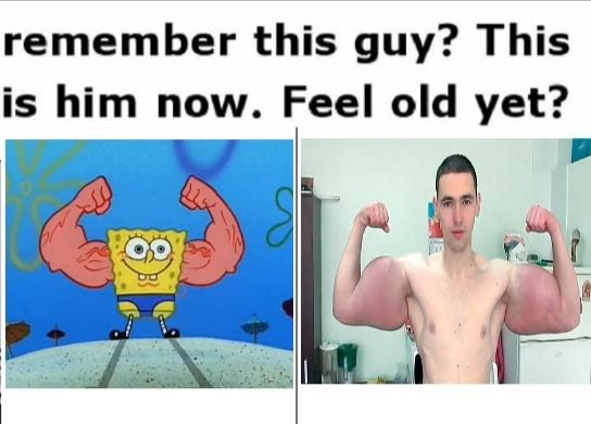 And now, with the addition of two - Count'em, two - marshmallows. - 9GAG