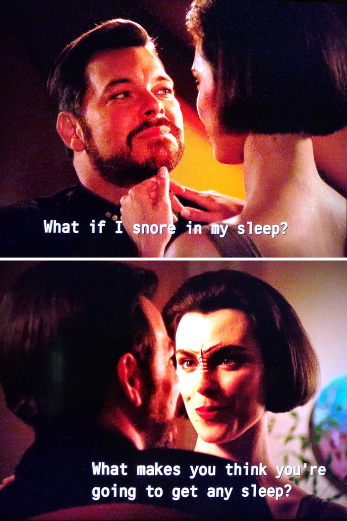 Riker was a player! - 9GAG