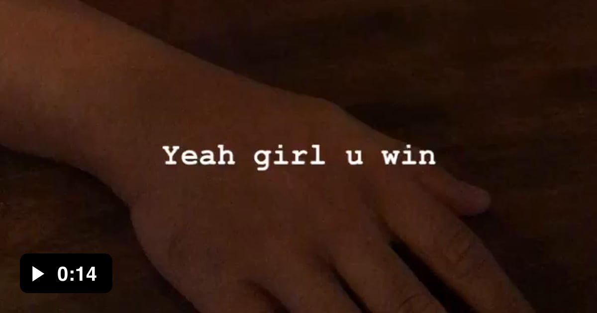 She knows it when she wins. - 9GAG