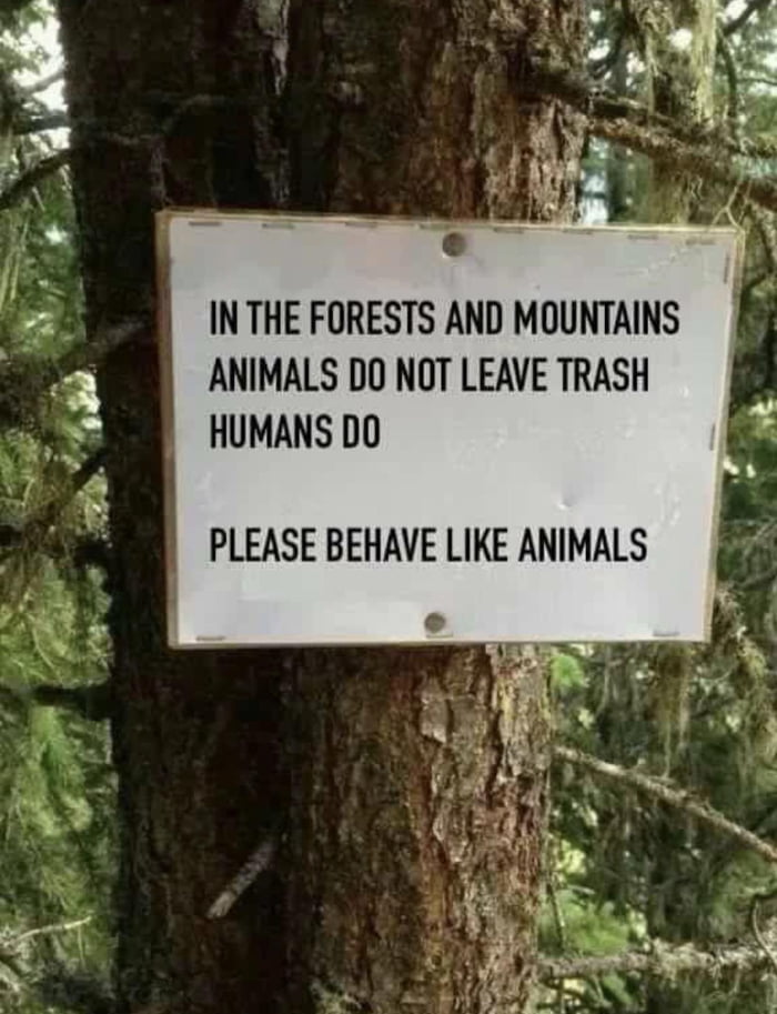 PLS behave like ANIMALS - 9GAG
