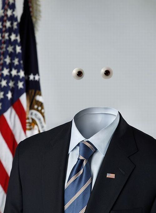 Generic portrait of a generic American President - 9GAG