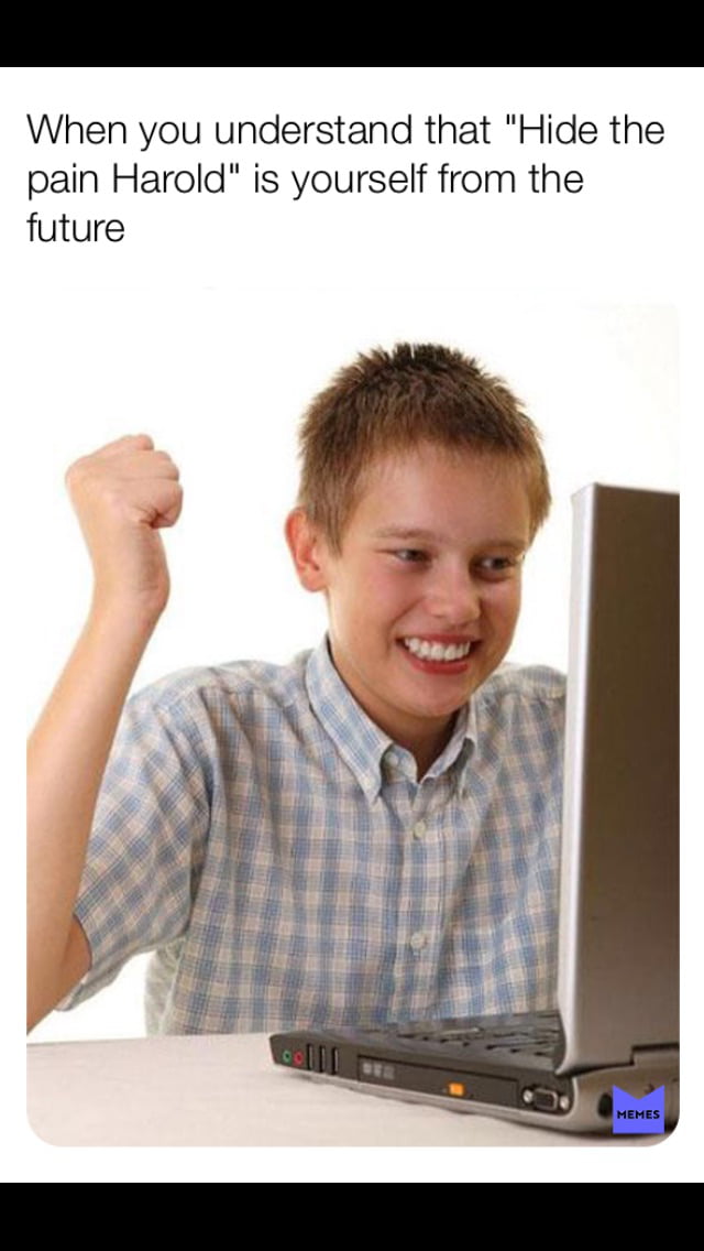 Young HTP Harold - 9GAG