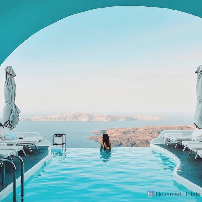 Santorini Caldera, Offering Those Iconic Blue and White Views from ...