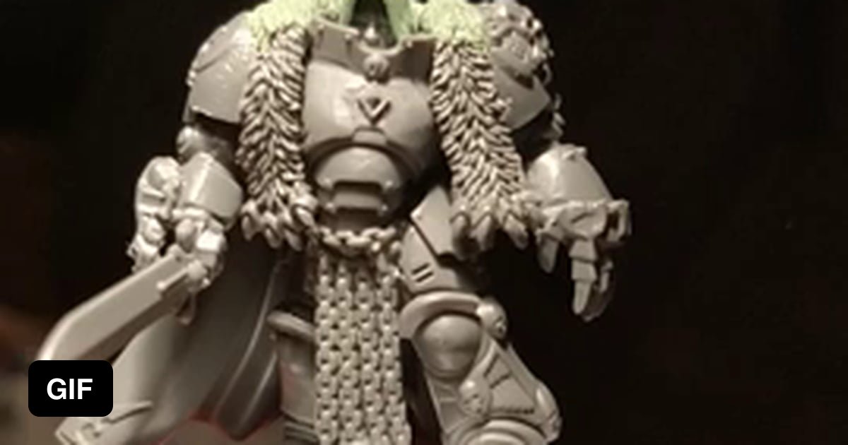 Moon Wolves Chapter Master. Heavy Primaris Gravis Captain Conversion ...