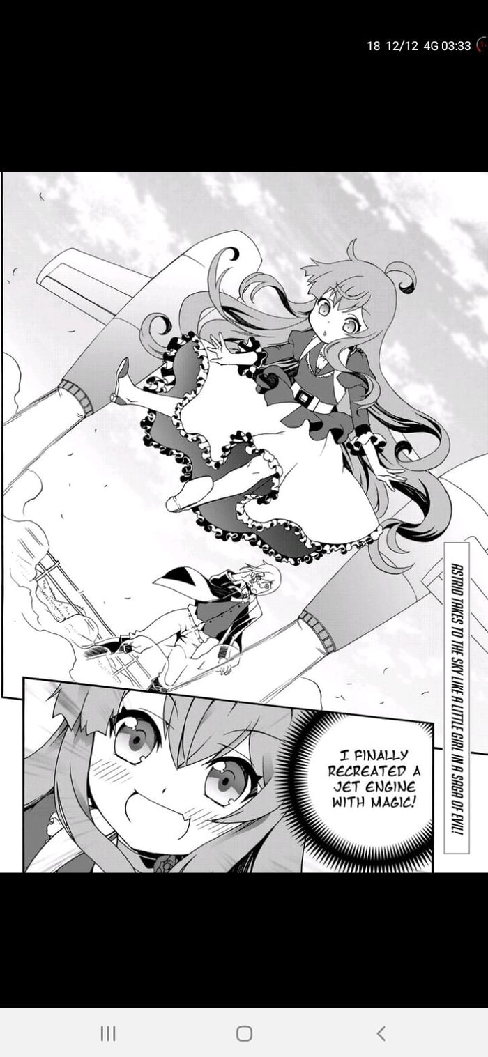 The first girls in isekai who has a jetpack - 9GAG