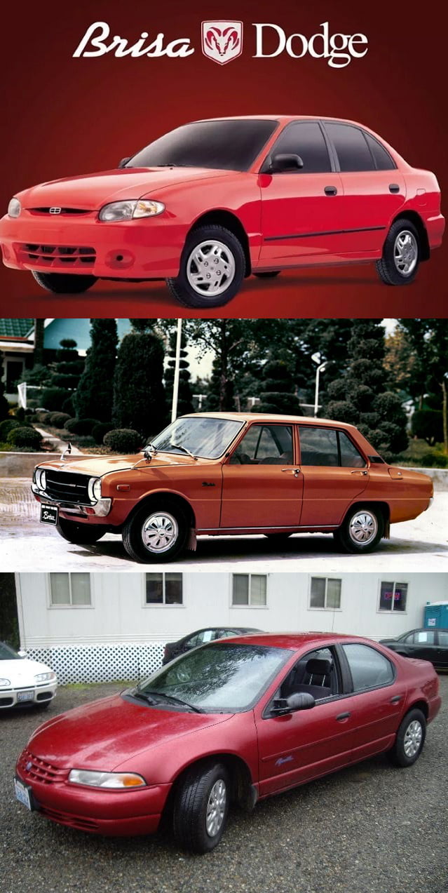 Dodge Brisa, Kia Brisa or Plymouth Breeze? - 9GAG