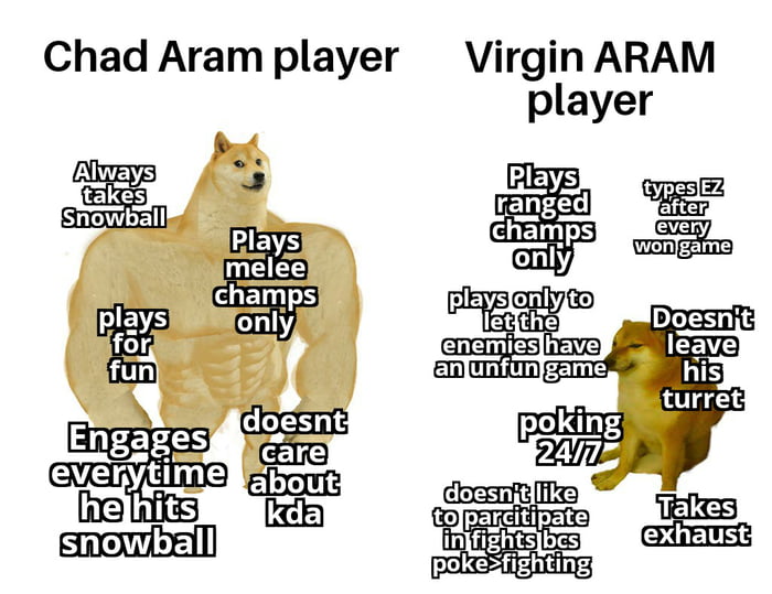 ARAM players stereotypes - 9GAG