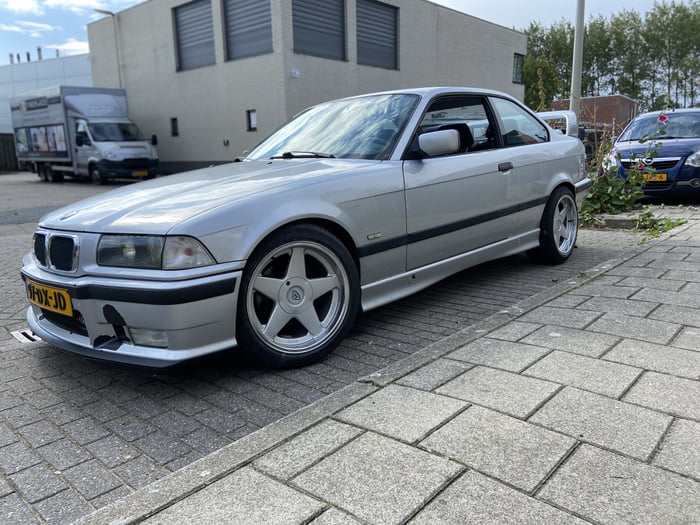 E36 M pack gt wing and Azev wheels - 9GAG