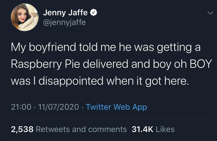 Raspberry pie - 9GAG