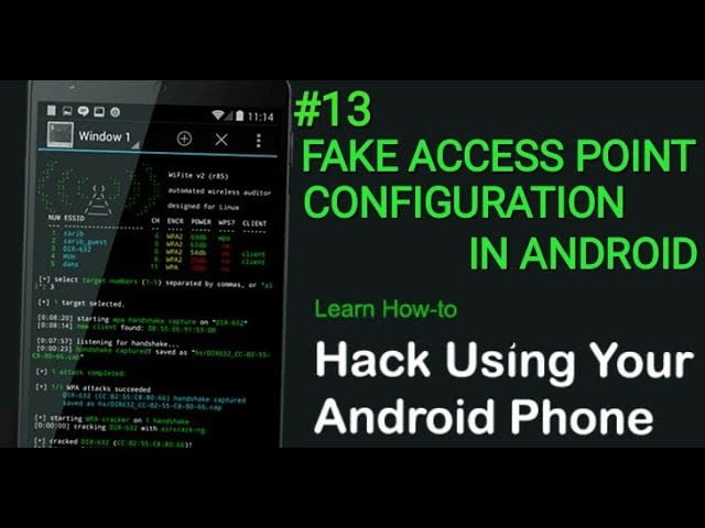 Fake access point CONFIGURATION in android - 9GAG