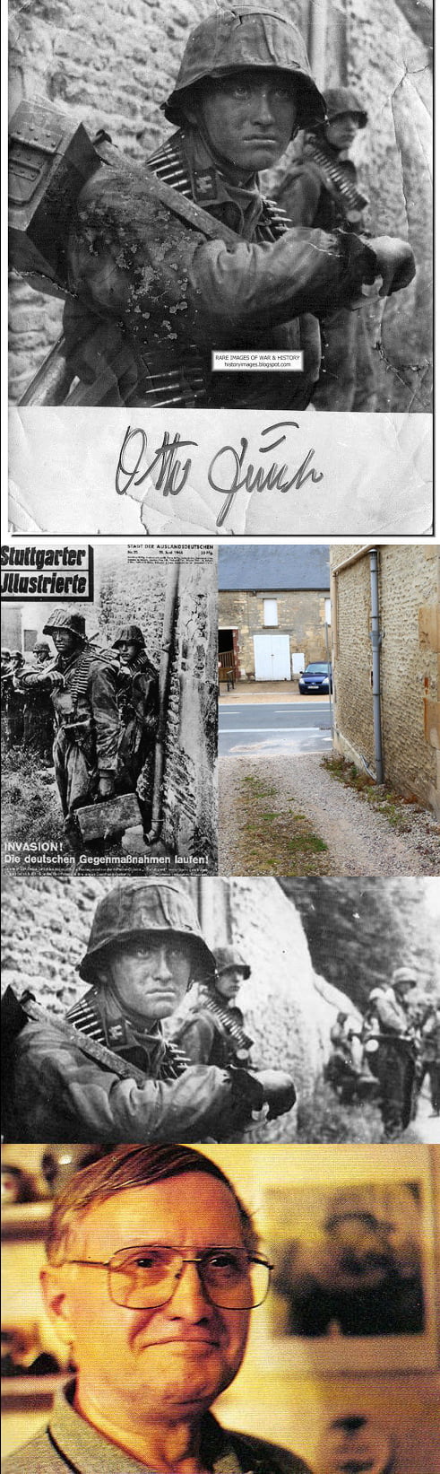 SS Sturmmann Otto Funk. Yesterday and today... - 9GAG