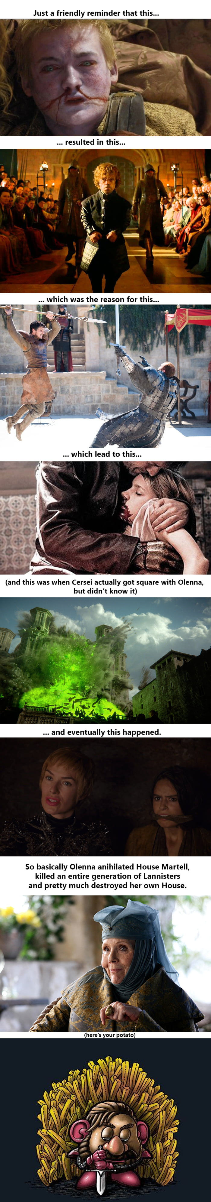 Olenna Tyrell, the ultimate troublemaker - 9GAG