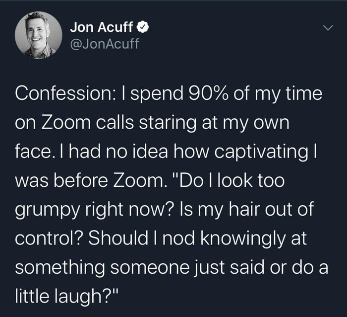 Resting Zoom Face - 9GAG