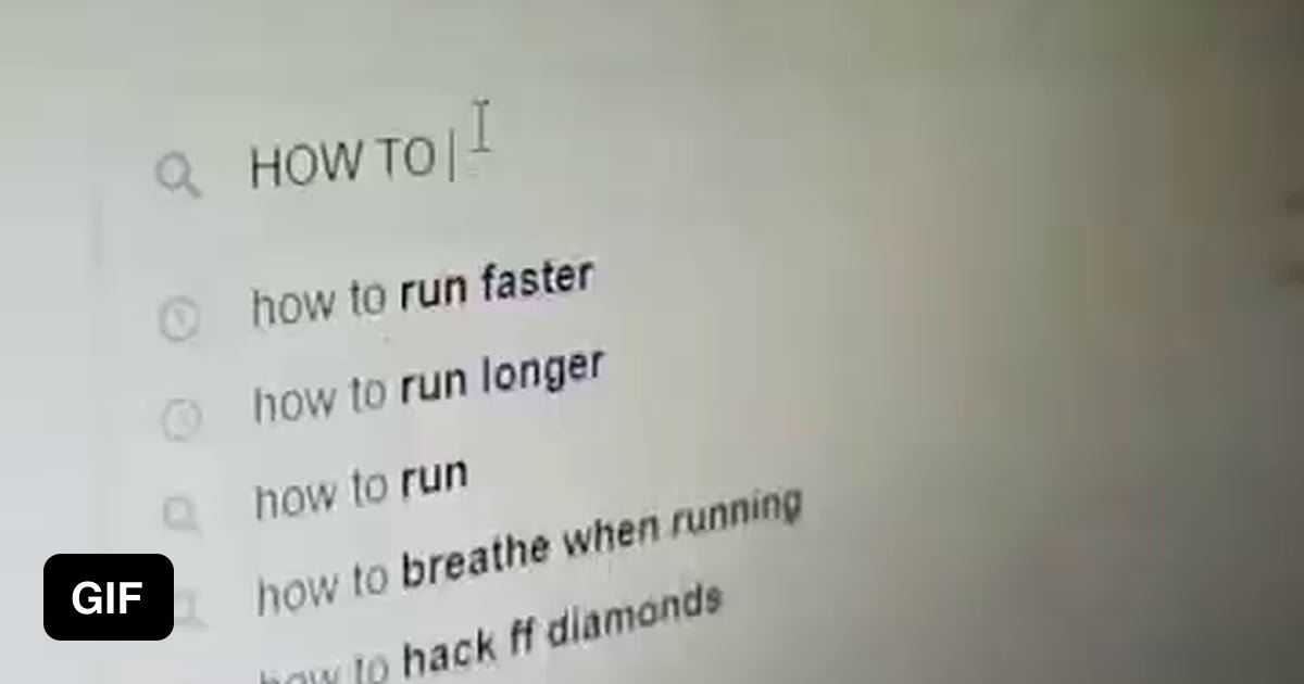 How to run faster - 9GAG