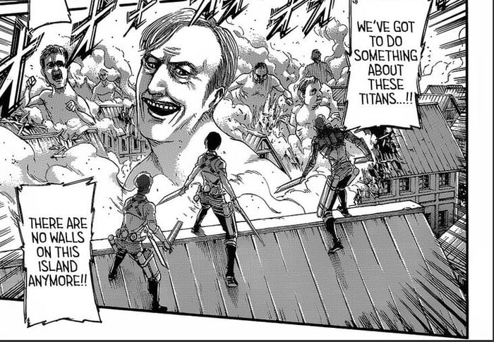 I think this titan looks a lot like Saul Goodman (Source: shingeki no ...