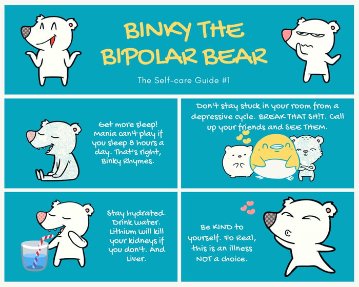 Binky the bipolar bear 1 - 9GAG
