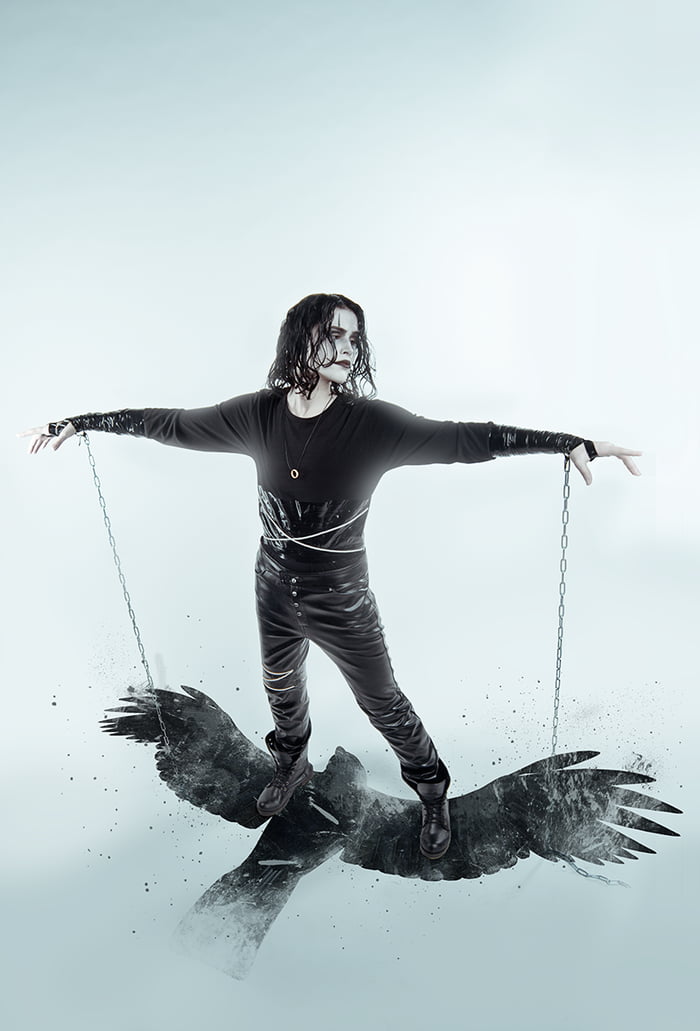 Eric Draven cosplay - The Crow (1994) - The Crow Comics created by ...