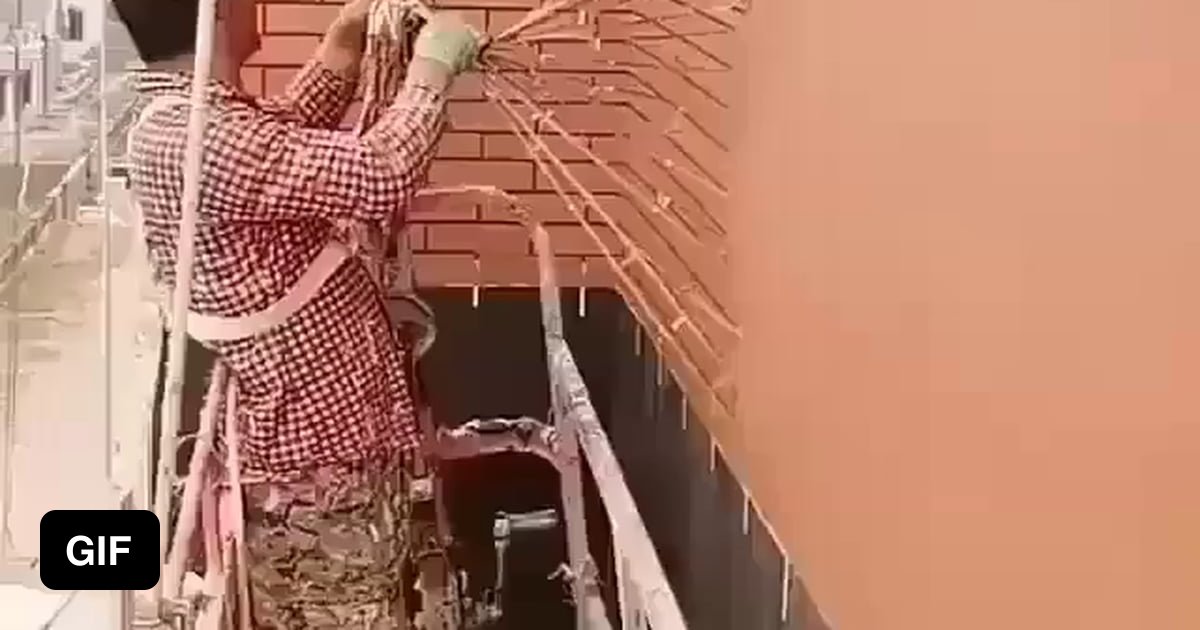 Brick laying - 9GAG