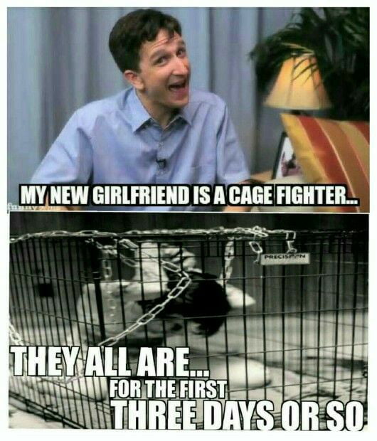 Cage fighting.... - 9GAG