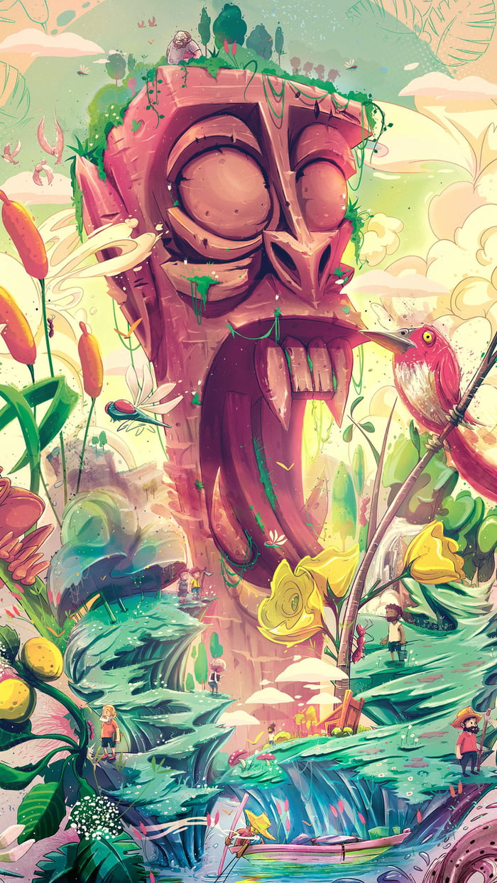 Cool ass wallpaper. - 9GAG