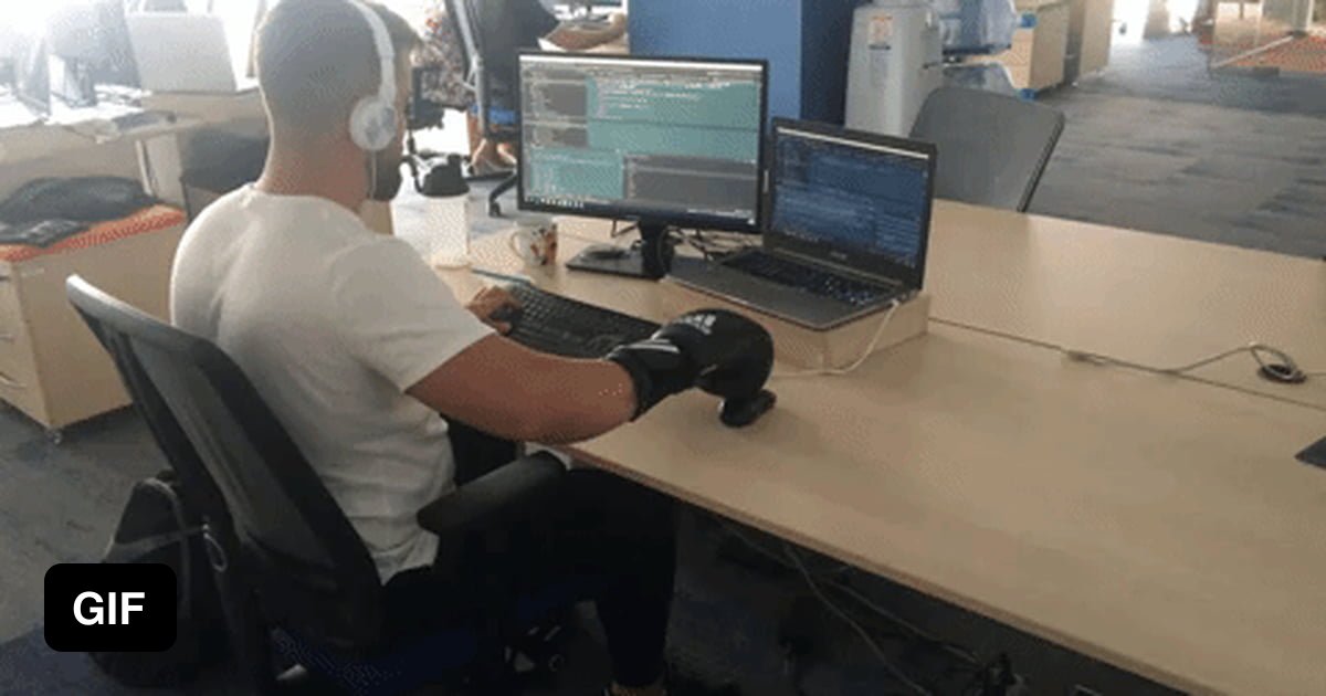 When you are a programmer but you don't have time to workout - 9GAG