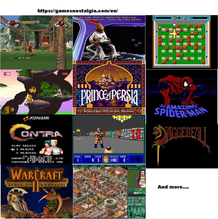 An website I just discovered. They have a lot of cool, old school games ...