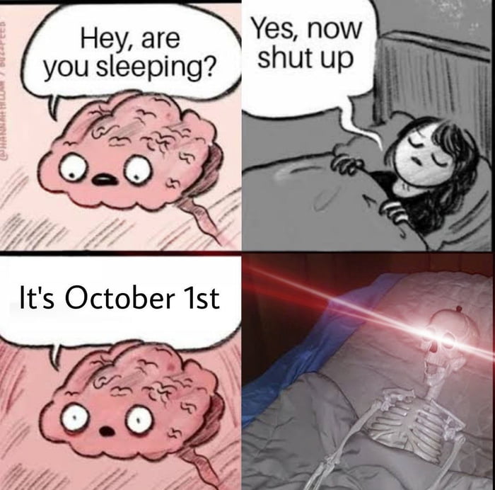 It's that time of year where we start posting skeleton memes again - 9GAG