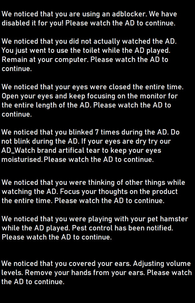 We enabled your javascript and flash on our webpage. Please watch the AD to continue! - 9GAG