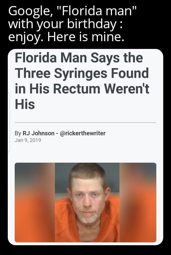 The florida man challenge, you might enjoy it. - 9GAG
