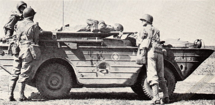 Rarely seen stretcher variant of the Ford GPA Sea Jeep (or Seep) in ...
