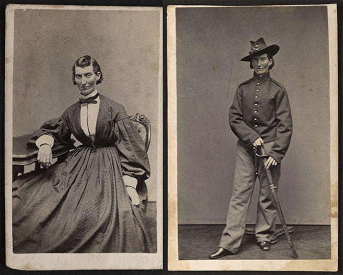 Frances Clayton disguised herself as "Frances Clalin" to fight in the ...