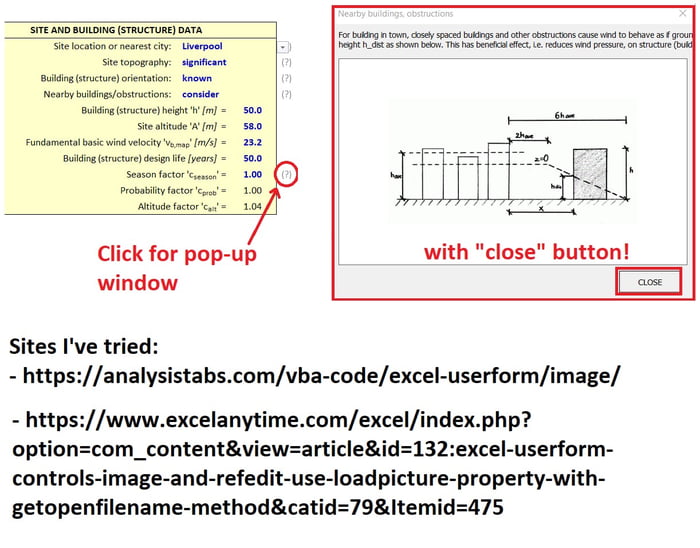 Does anyone know how to create a pop-up window (with image, text, and ...