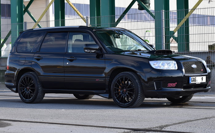 Subaru Forester STI '05 - newest addition to our family - 9GAG