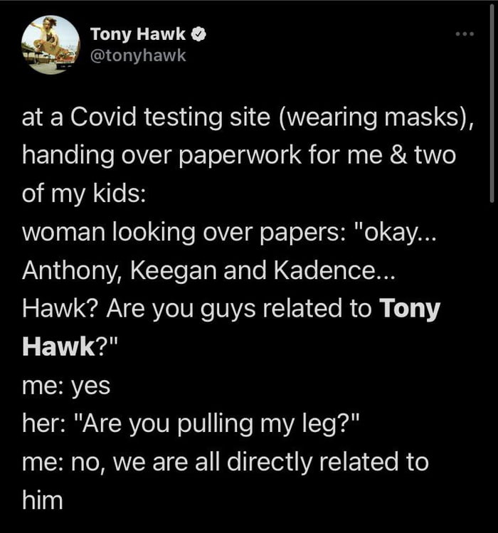 Anthony Hawk - 9GAG