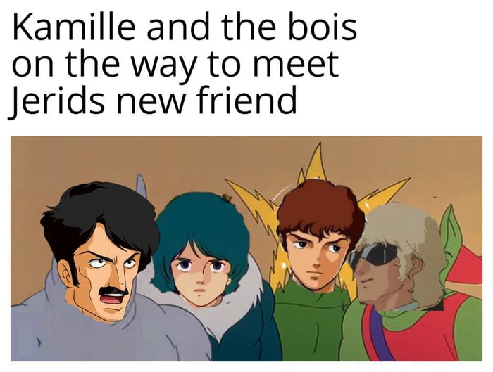 A little Zeta Gundam meme to make youre day - 9GAG