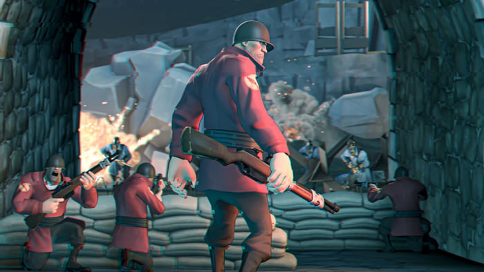 If Battlefield was in TF2 - 9GAG