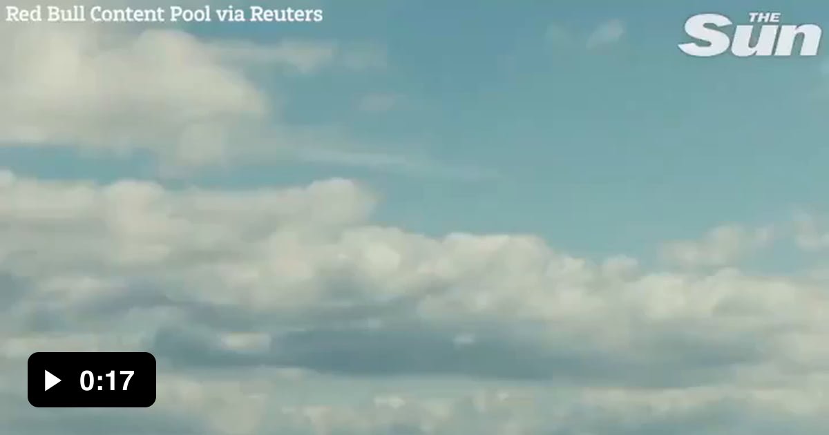 Red Bull pulls off an inverted plane stunt. - 9GAG