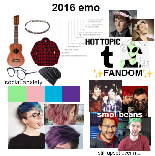 2016 emo starterpack - 9GAG
